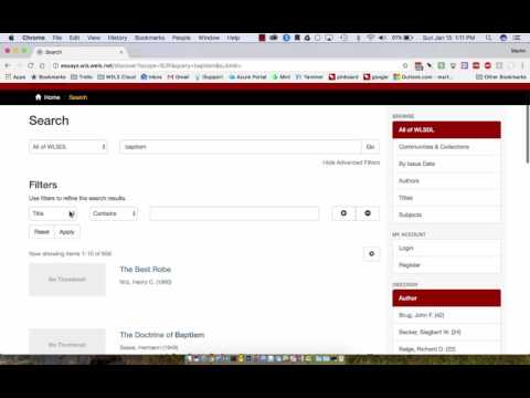 Wisconsin Lutheran Seminary Digital Library