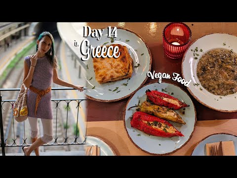Greece day 14 | Vegan food in Athens | our last day before going home