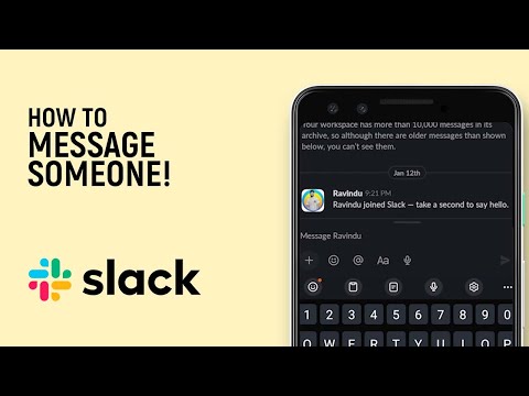 How to Message Someone on Slack [LATEST VERSION]