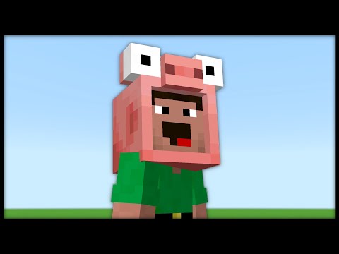 Minecraft Pig Hat