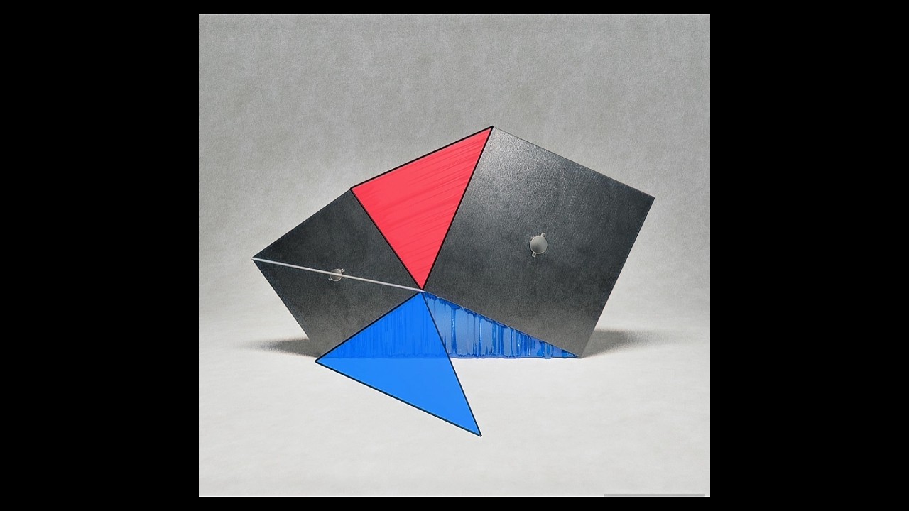 Generative Geometry Loop Forming a Seamless Infinite Motion Smooth Abstract Shapes Evolving with