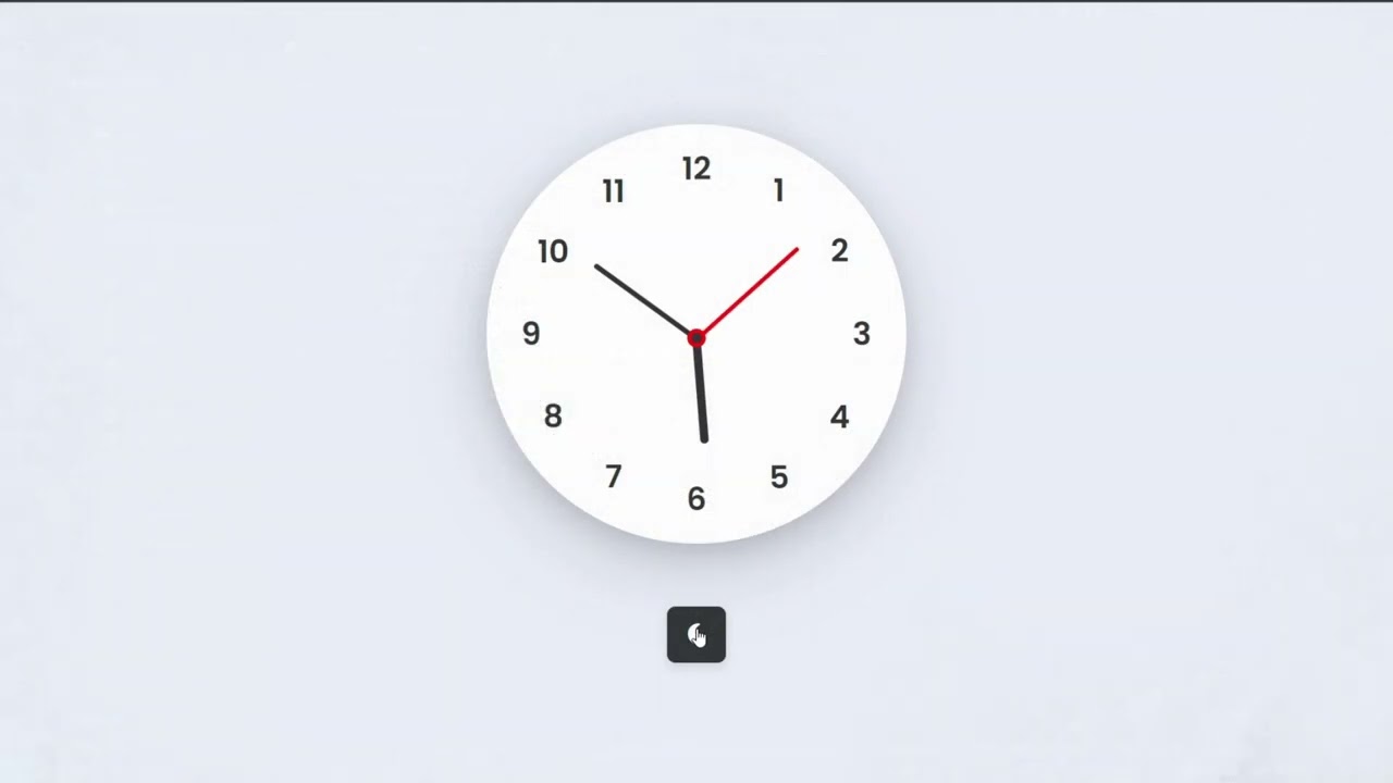 React js || Analog Clock || HTML || CSS || JavaScript || Mini Projects ||  @codewithanusha