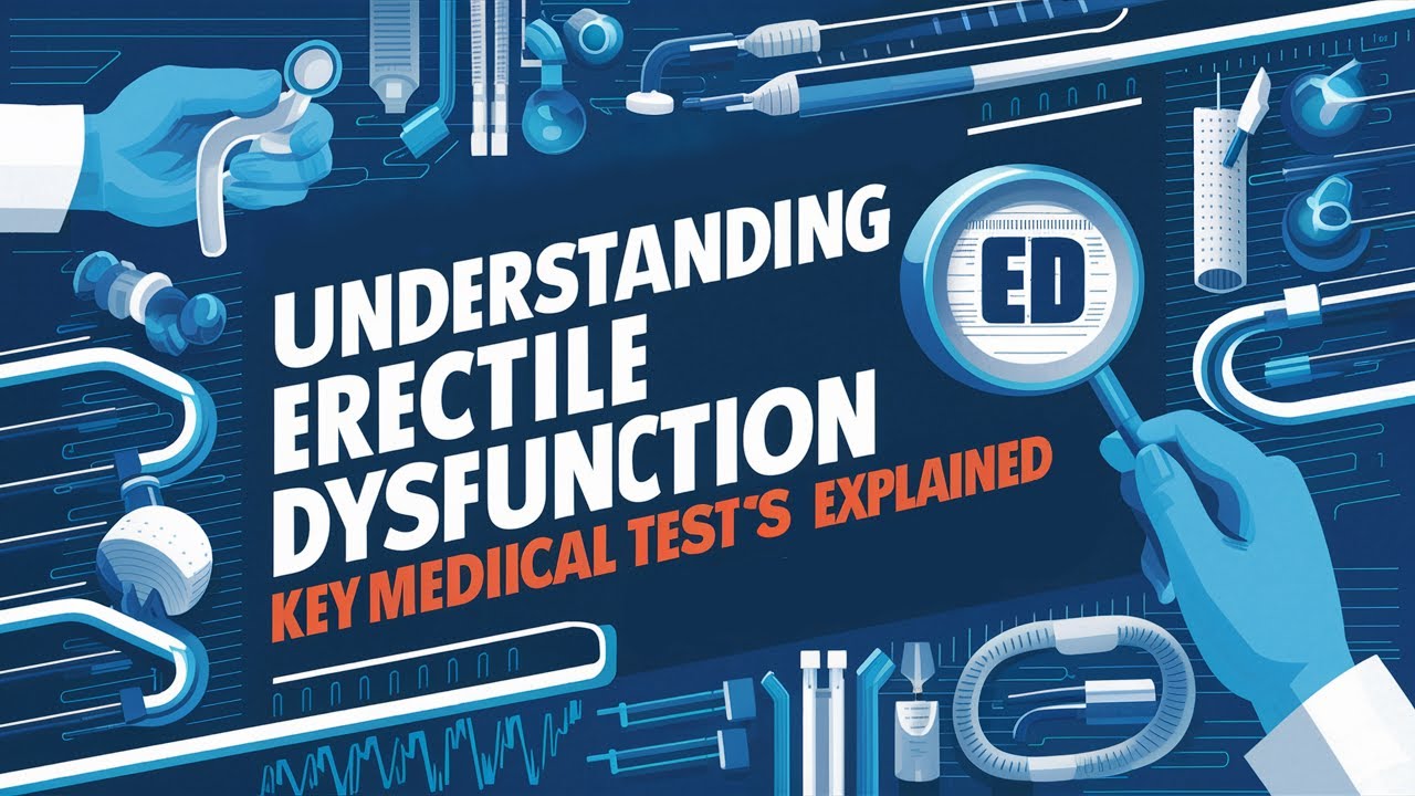 Understanding Erectile Dysfunction (ED): Key Medical Tests Explained