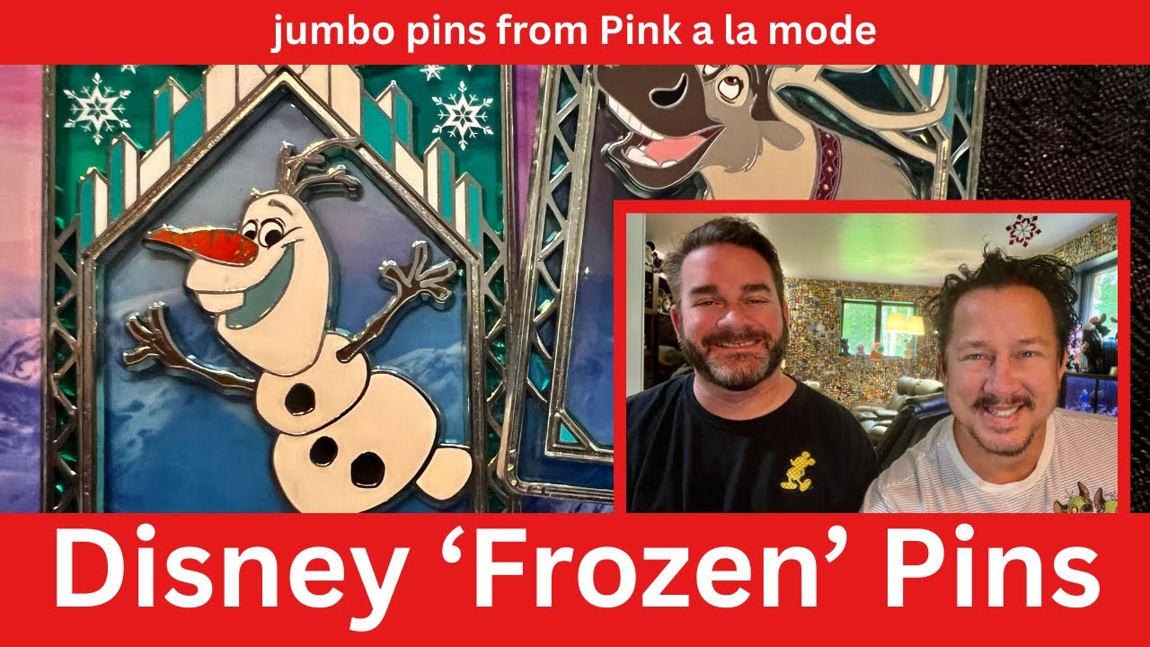 Disney Pins from Disney's movie Frozen #disneypins #pintrading #pincollection #disneymerch #frozen