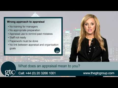 What does an appraisal mean to you?