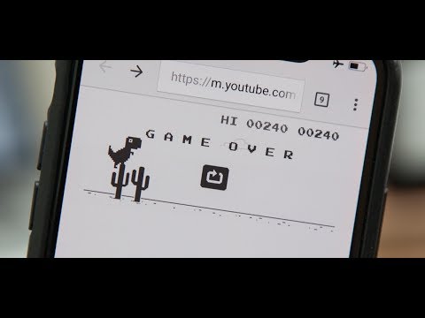 How to Play the No Internet Google Chrome Dinosaur Game - Both Online and Offline