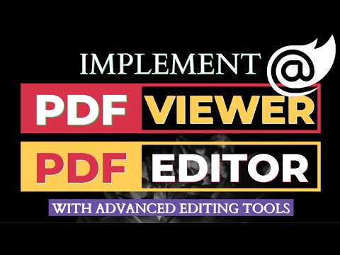 Learn Blazor PDF Viewer and Editor || PDF Editor || Syncfusion - Mind Luster