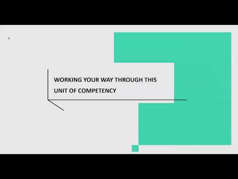 Tutorial 1 for BSBWHS402