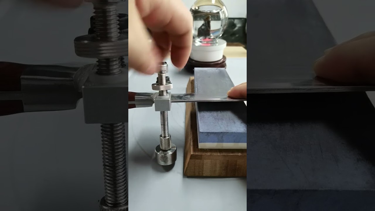 How to setting the sharpening angle？