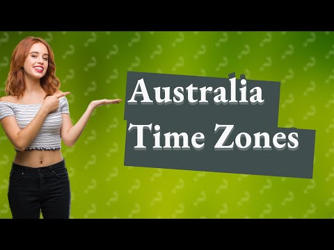 What GMT is Australia in?