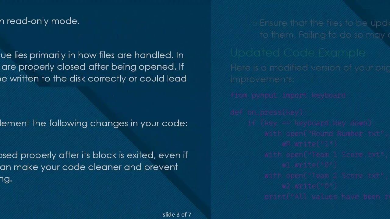 Troubleshooting Your Python Script with PyInstaller: Fixing File Updates