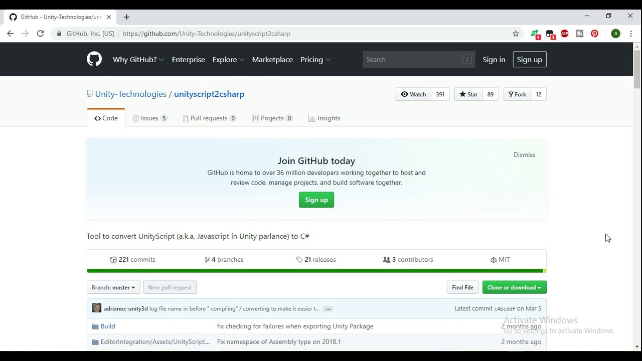how to Download UnityScript2CSharp