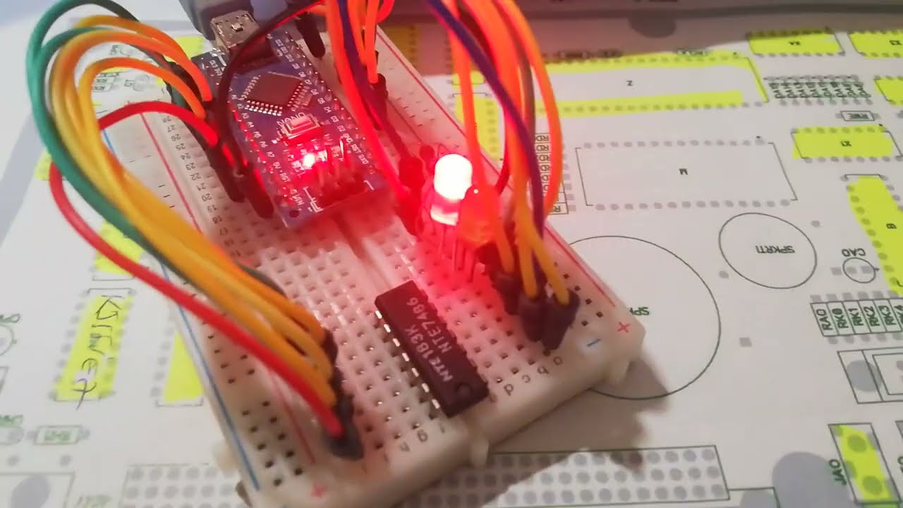 74LS32 (OR gates) tester