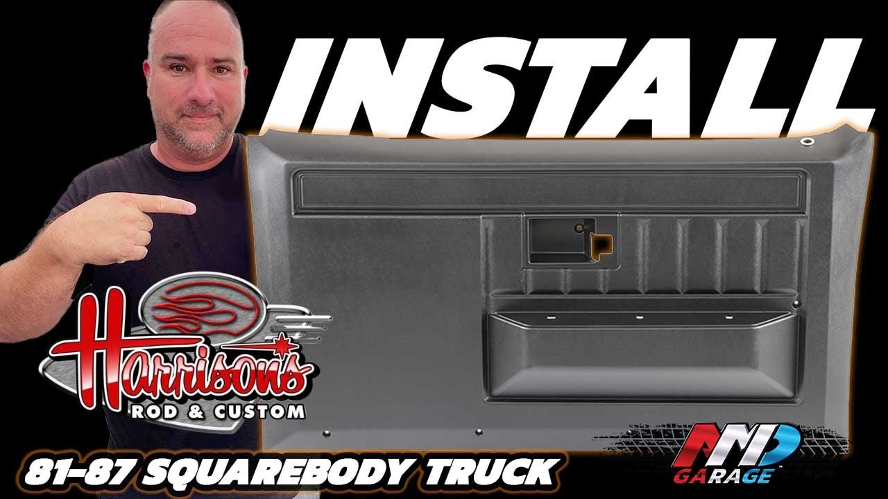 Chevy GMC Squarebody Door Panel Installation Tutorial | AMD Blazer Door Panels