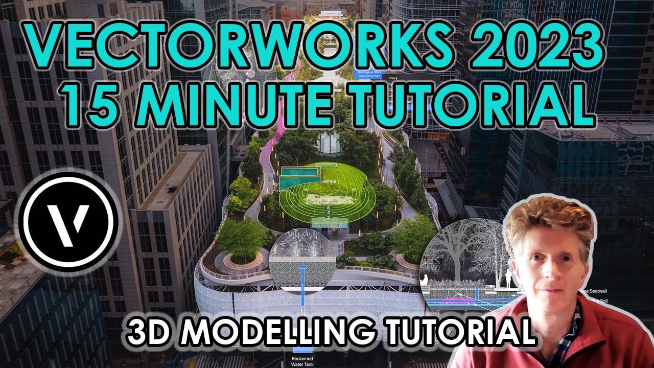 Vectorworks 2023: 15 Minute 3D Modelling Tutorial