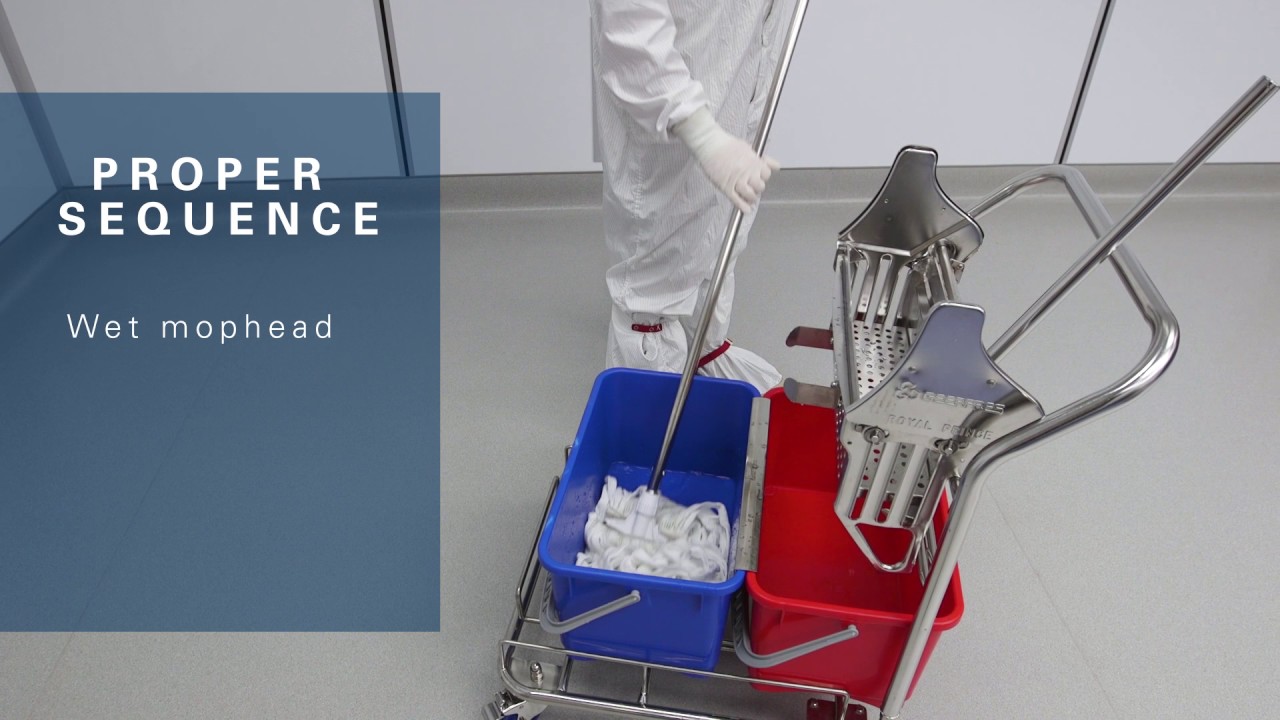 Contec Edgeless® Mop Assembly and Usage