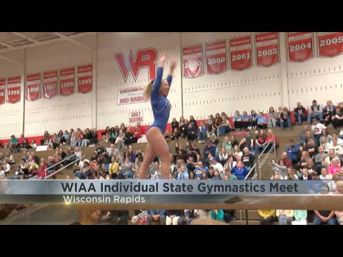 Rice Lake's Avery Ash wins 3 titles, other Chippewa Valley gymnasts podium at state