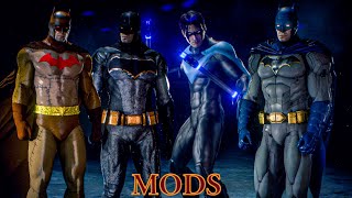 New Arkham Knight Mod Suit ups Bundle Showcase With Prep Time Stealth ...