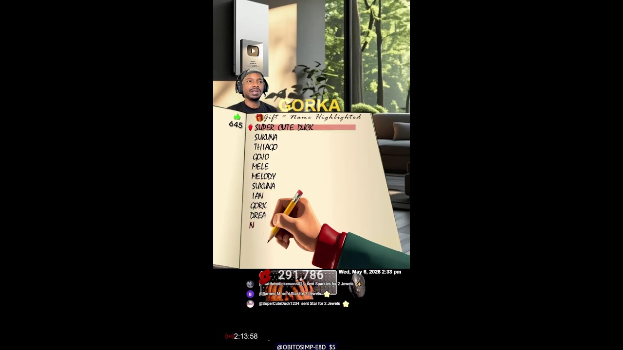 📖✍🏼 Typing Names 🌳 LIVE