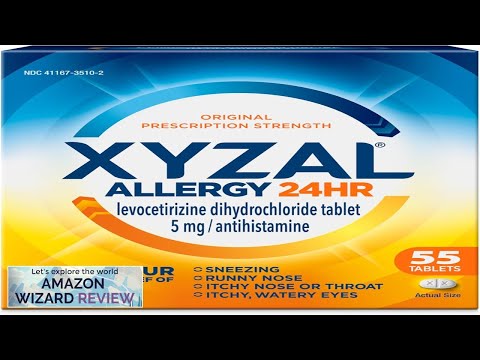 Xyzal Allergy Pills 24-Hour Allergy Relief 55-Count Original Prescription Strength Review