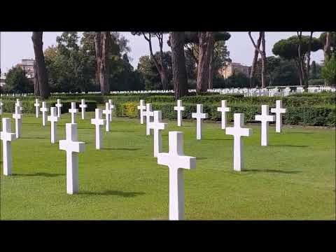 The Sicily-Rome American Cemetery and Memorial, Nettuno, Italy