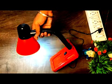 pooshu Red Study lamp Desk Light for School and College Students Study Lamp 22 cm Red #flipkart
