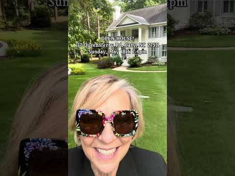 OPEN HOUSE! 117 Queensferry Rd, Cary, NC. Come join me tour this gorgeous home in MacGregor Downs!
