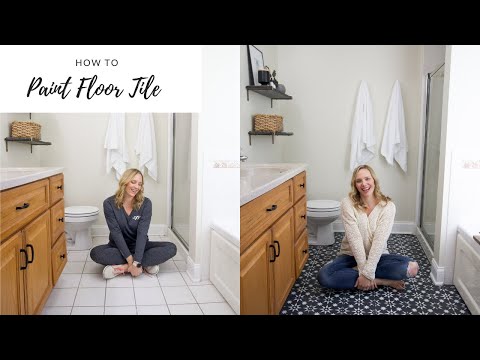How to Paint your Tile Floor with Rust-Oleum HOME Paint
