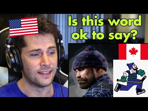 American Reacts to the Meaning of the Word "Canuck"