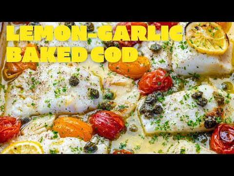 Lemon-Garlic Baked Cod Recipe