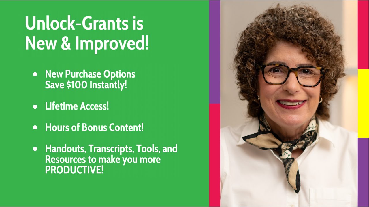 Unlock Grants is New & Improved