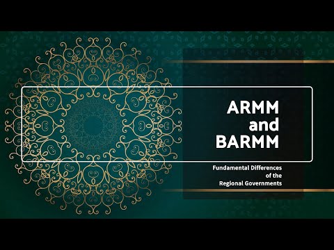 ARMM and BARMM - Fundamental differences of the Regional Governments (English Sub)