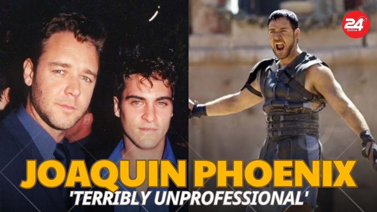 Ridley Scott Reveals Russell Crowe Called Joaquin Phoenix 'Terribly Unprofessional' on Gladiator Set