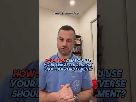 How Soon Can You Use Your Arm After Reverse Shoulder Replacement #shoulderreplacement #shoulder