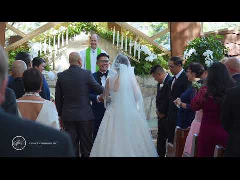 Wayfarers chapel Wedding Ceremony
