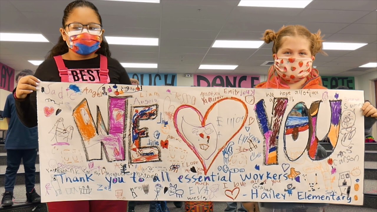 Hailey Elementary Thanks Our Essential Workers