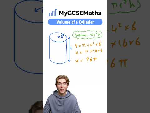 Volume of a Cylinder | GCSE Maths 2025