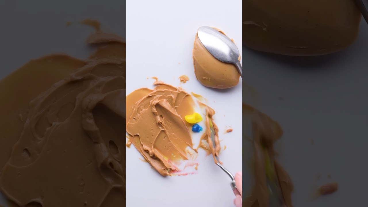 Going nuts for this peanut butter buttercream color match!