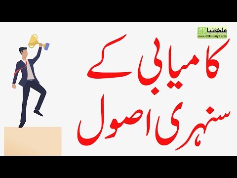 Golden Principles For Success in Urdu