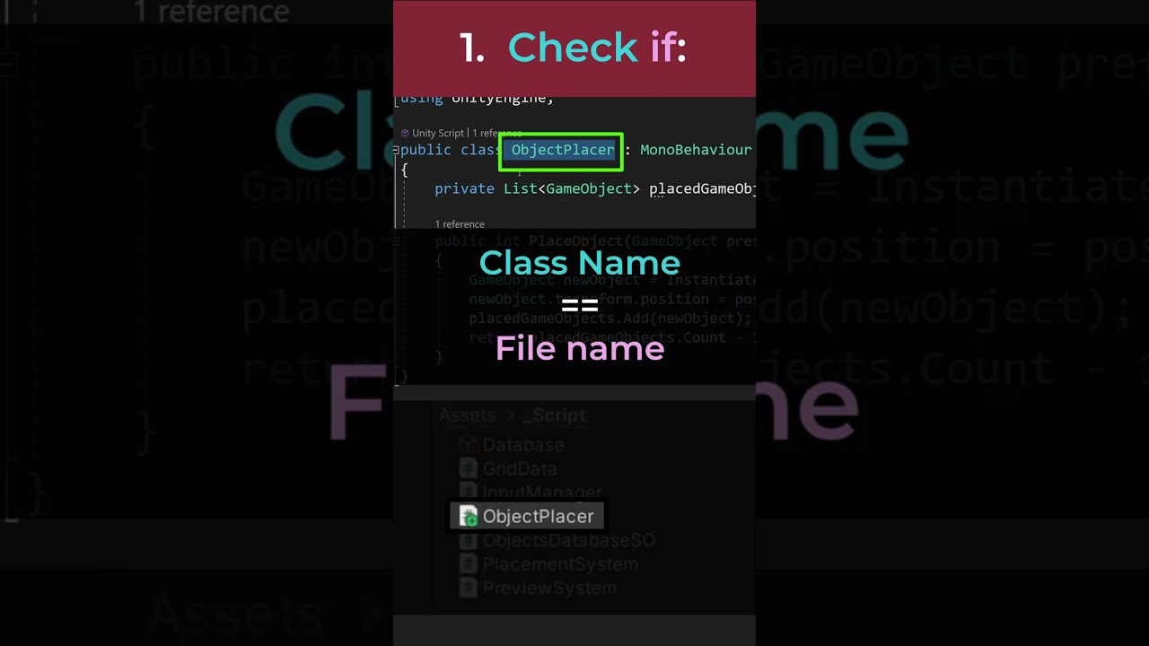 Unity Cant add script error Fix