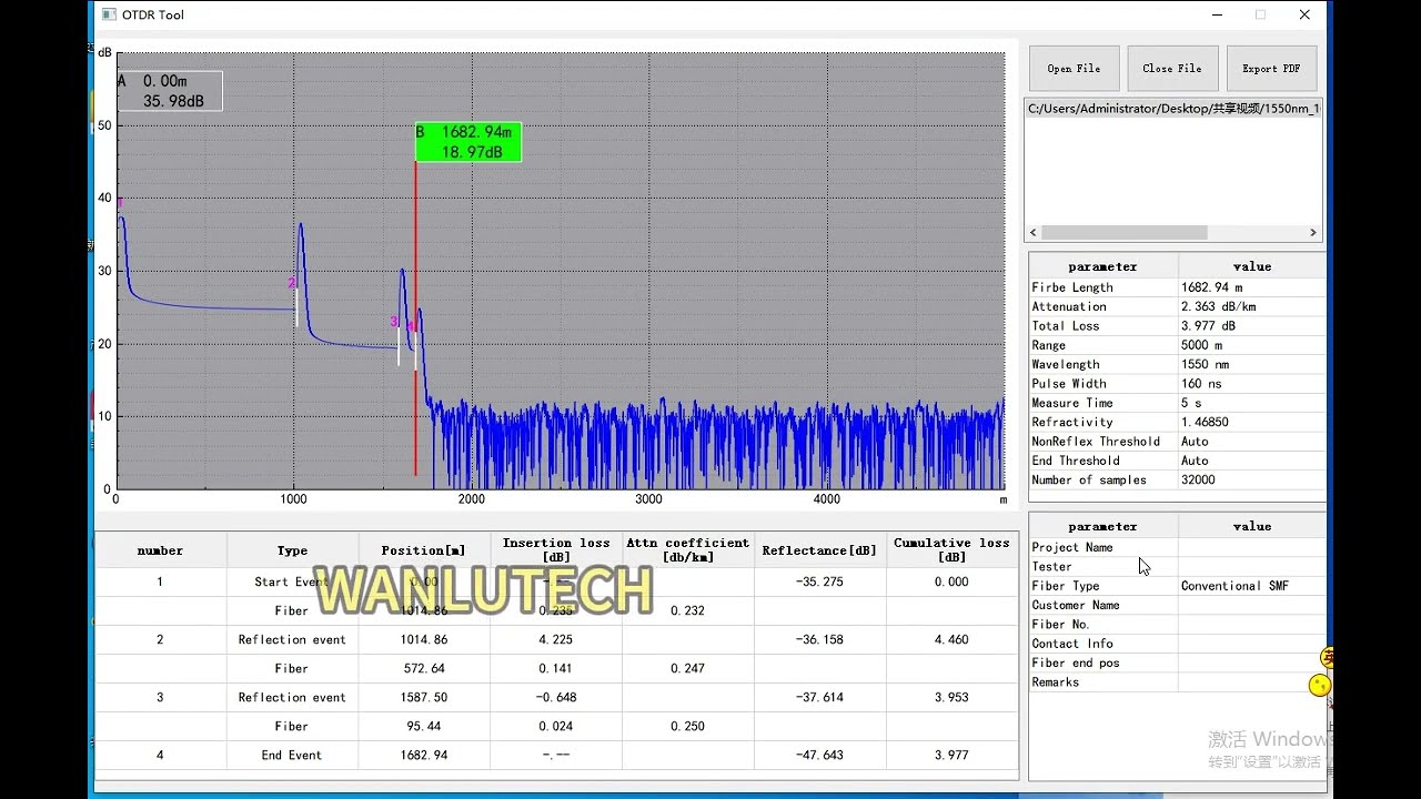 The FASTEST Way to Export Your OTDR Report to PDF! (Step-by-Step Guide)