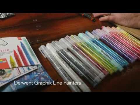 Derwent Graphik Line Painter Pens