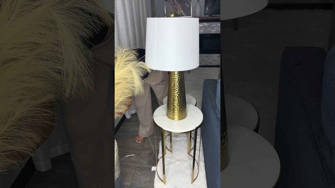 NEW | UNBOXING AN ACCENT TABLE WITH ME  | LIVING ROOM MAKEOVER