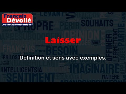 Laisser