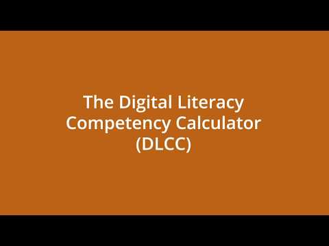 The Digital Literacy Competency Calculator (DLCC)