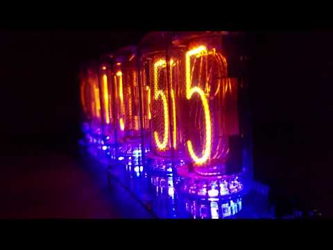 IN-18 nixie clock