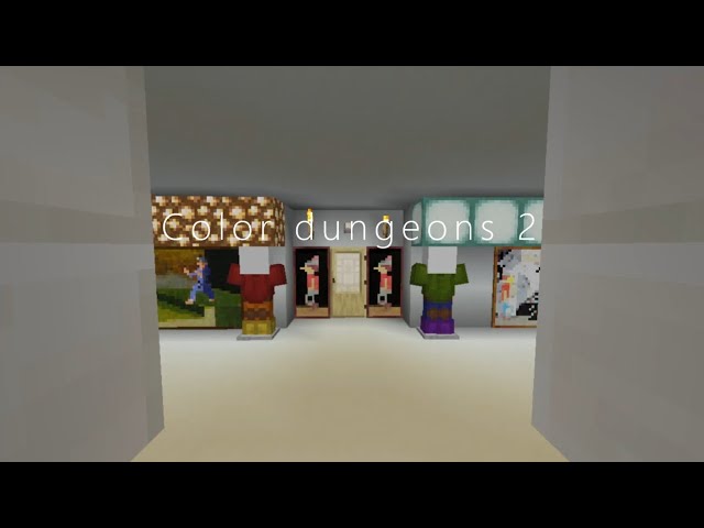 Color Dungeons 2 Minecraft Map