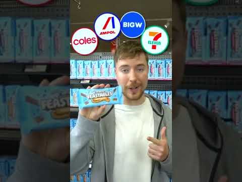 #trending Feastables is now EVERY Woolworths in Australia To celebrate we’re giving away 10 cars