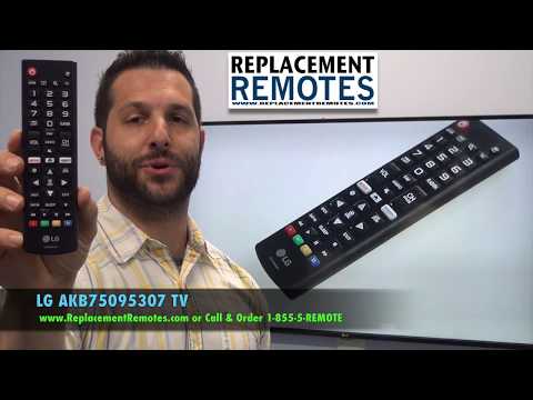 LG AKB75095307 TV Remote Control - AGF76631064 OEM Remote Control For LG
