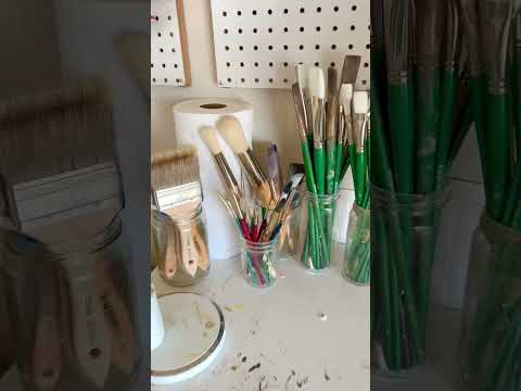✨ Home art studio tour ✨ #artstudio #studiotour